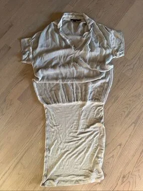 Seventy | Dresses | Seventy Silk Collar Dress | Poshmark